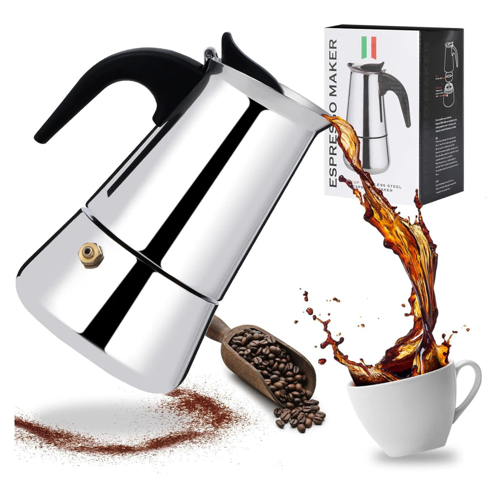 Cafetera Italiana 😍 EXPRESS COFFEE ☕️ (Rinde hasta 9 tazas ...