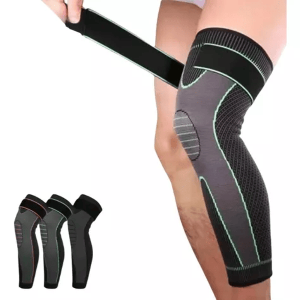 Rodillera importada larga de Compresión🦵CONFORT FIT PRO ⚡️ (Técnica de ...